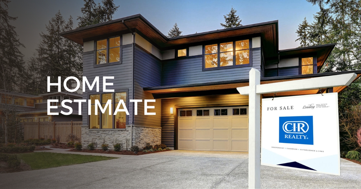 Home Estimate - CIR REALTY